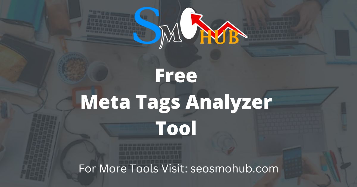 Meta Tag Data Extractor & Analyzer
