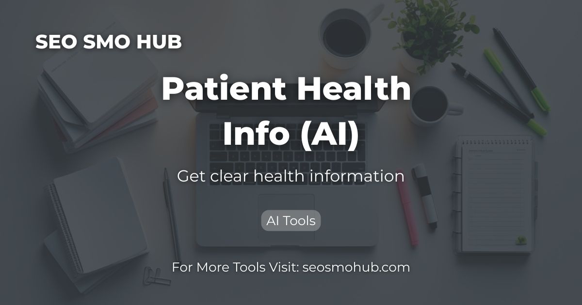 Free AI Health Information for Patients – Exploring AI Health ...