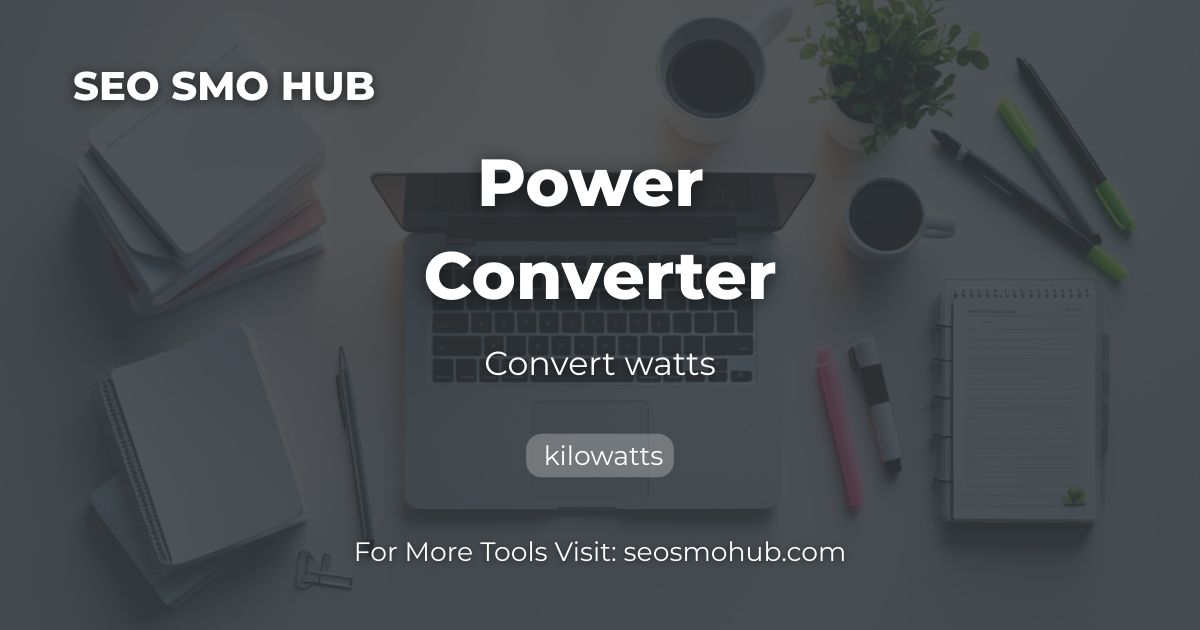 Free Power Units Converter – Understanding Power Units Power,